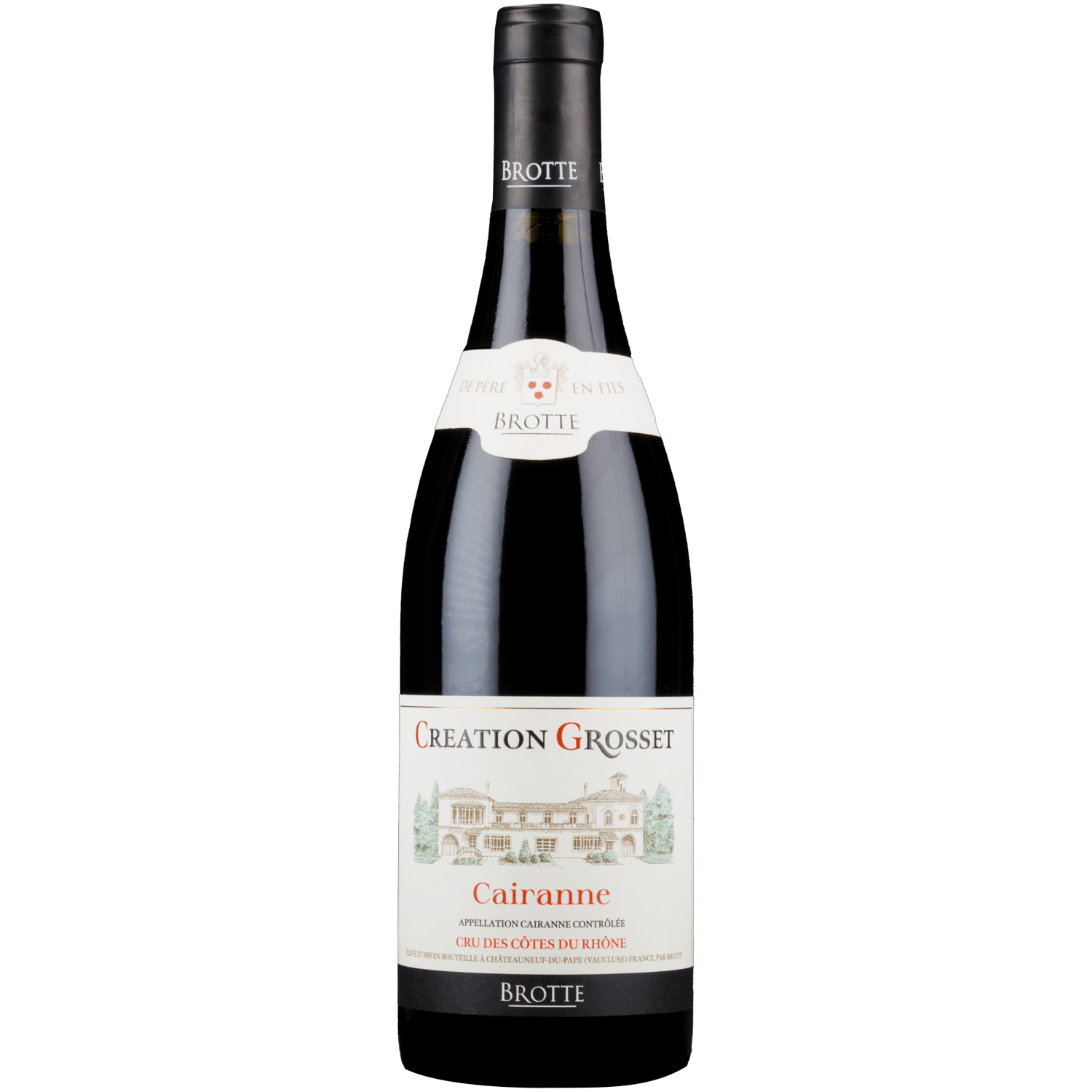 Cairanne - Création Grosset - rouge | Maison Brotte
