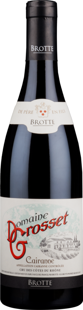 Cairanne - Domaine Grosset - rouge | Maison Brotte